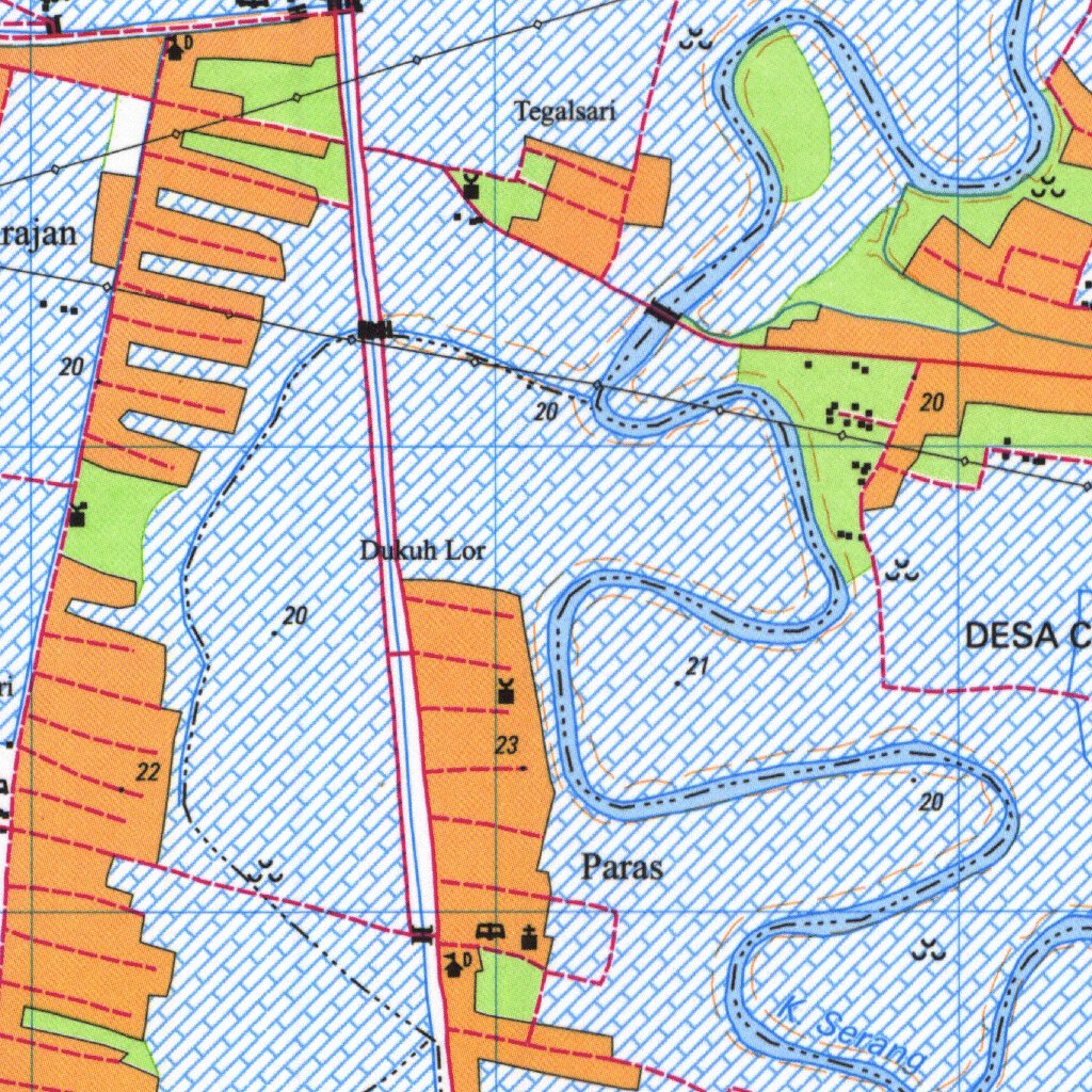 Godong (1408-643) Map by Badan Informasi Geospasial | Avenza Maps
