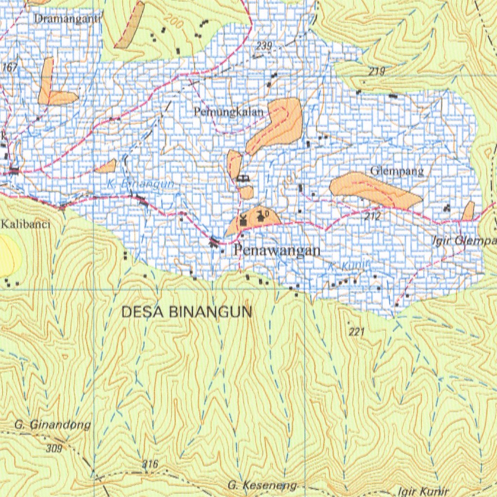 Gombong (1408-133) Map by Badan Informasi Geospasial | Avenza Maps