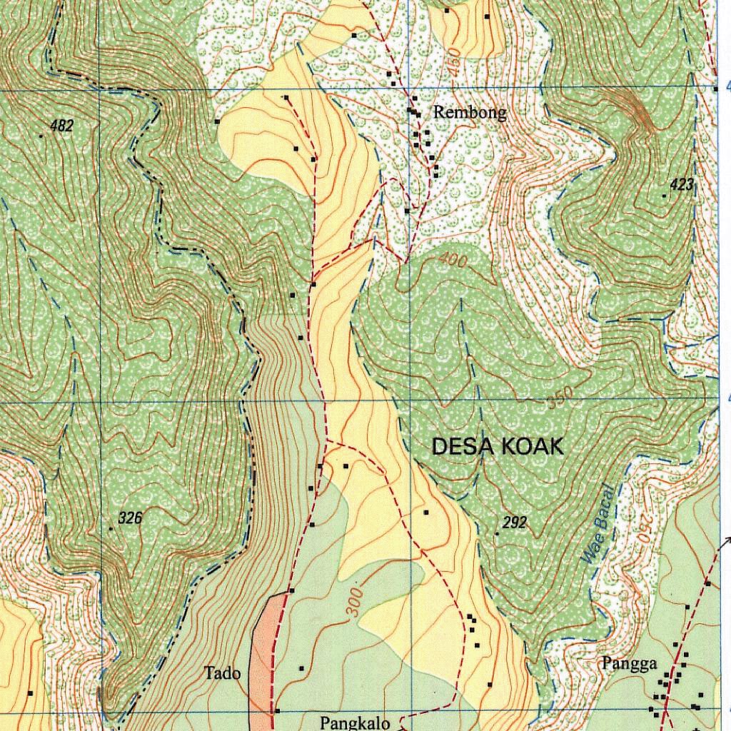 Iteng (2107-124) Map by Badan Informasi Geospasial | Avenza Maps