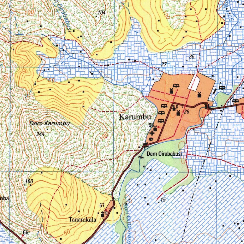 Karumbu (2007-141) Map by Badan Informasi Geospasial | Avenza Maps