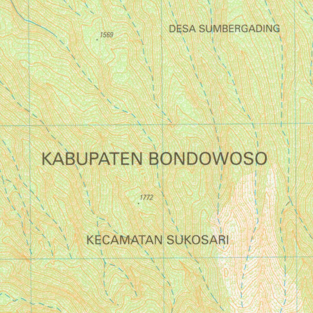 Megasari (1707-433) Map by Badan Informasi Geospasial | Avenza Maps