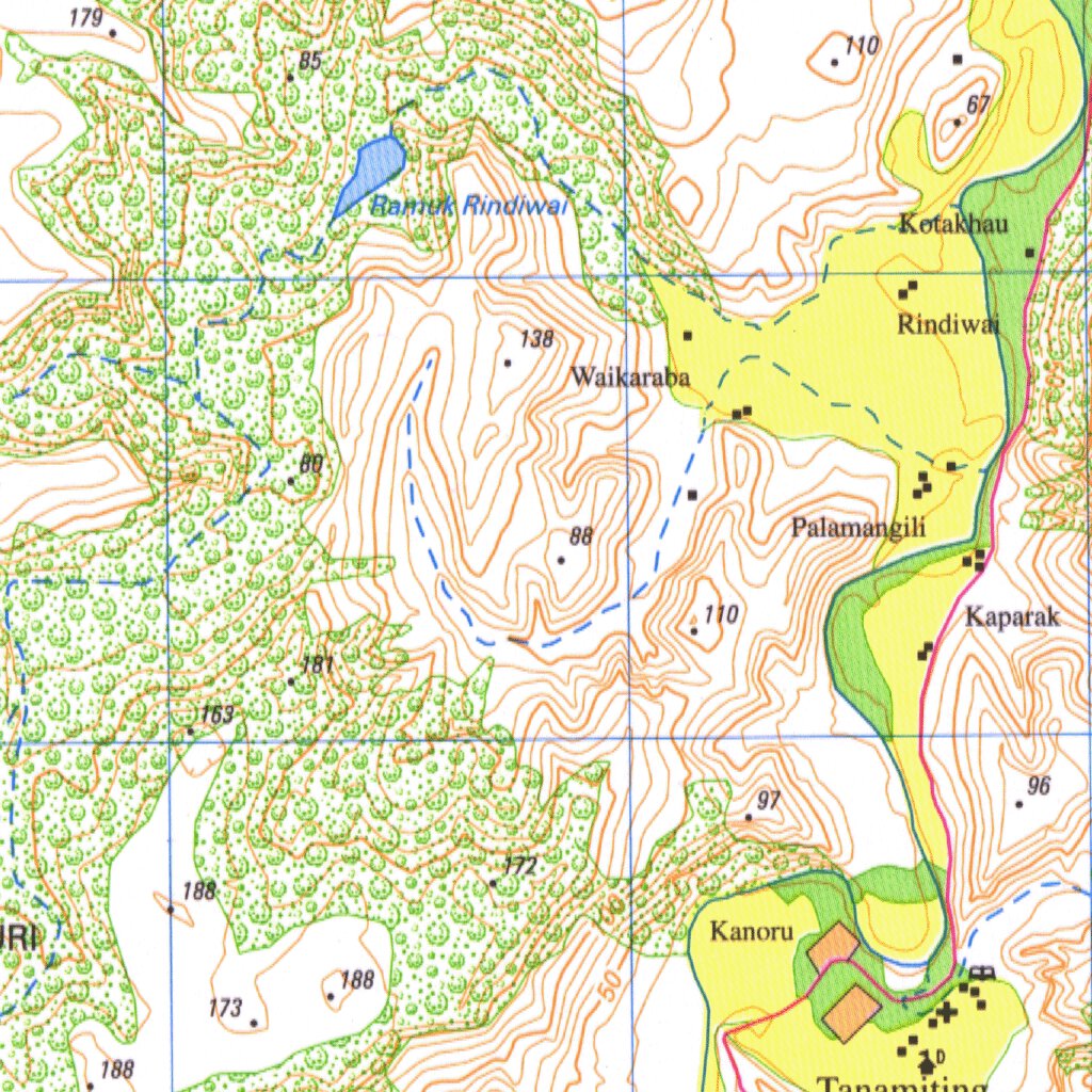 Melolo (2106-212) Map by Badan Informasi Geospasial | Avenza Maps