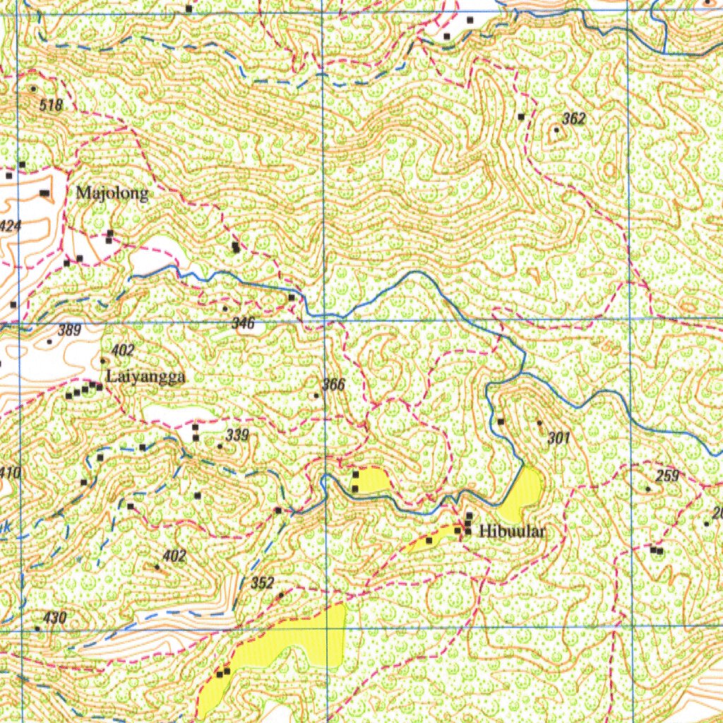 Pandir (2106-211) Map by Badan Informasi Geospasial | Avenza Maps