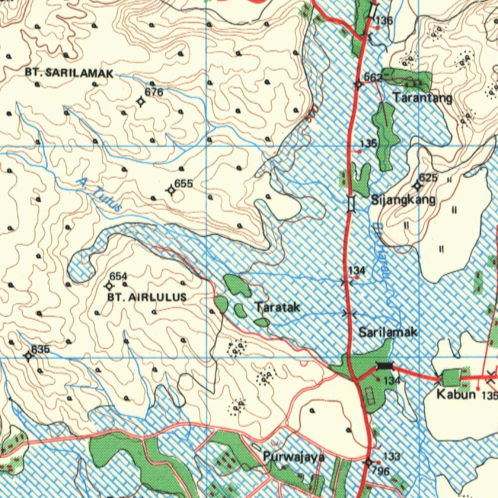 Payakumbuh (0815-43) Map by Badan Informasi Geospasial | Avenza Maps