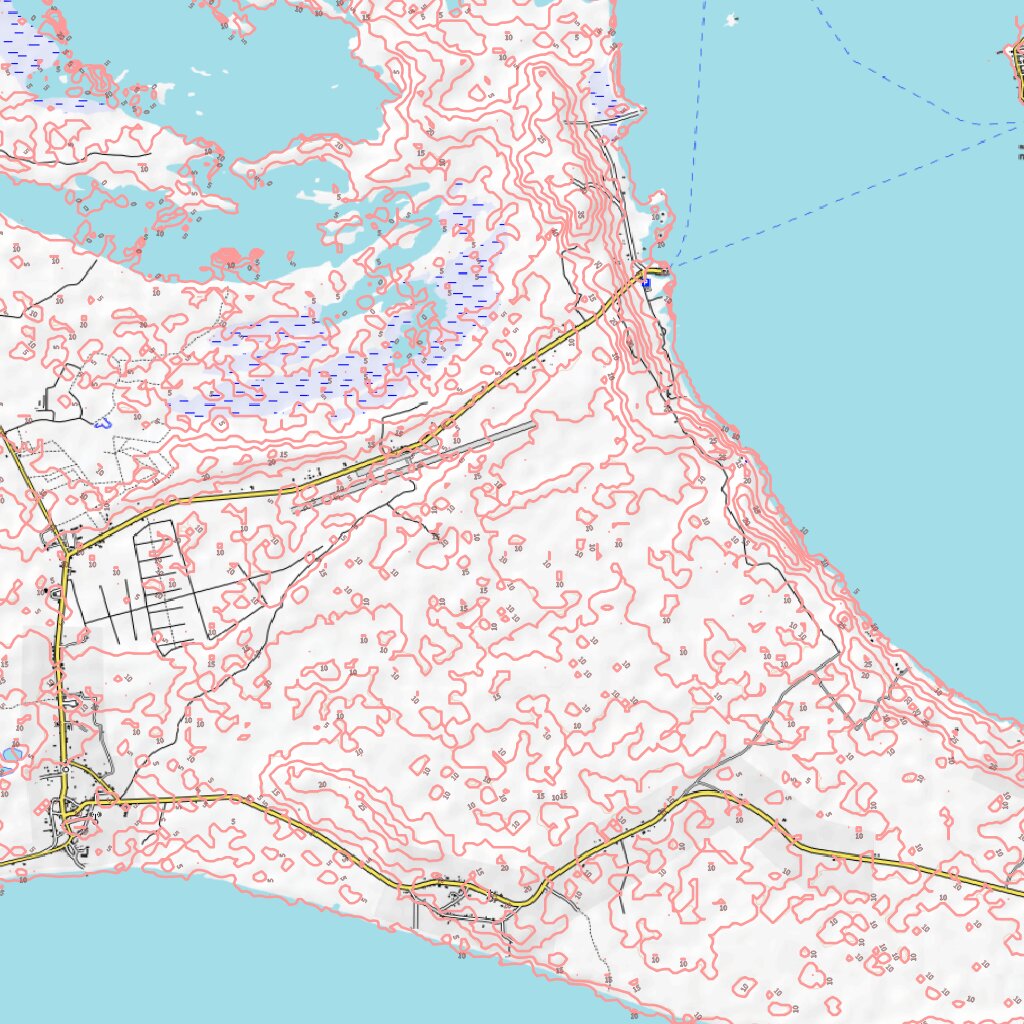 North Eleuthera Topographic Map by Bahama Atlas | Avenza Maps