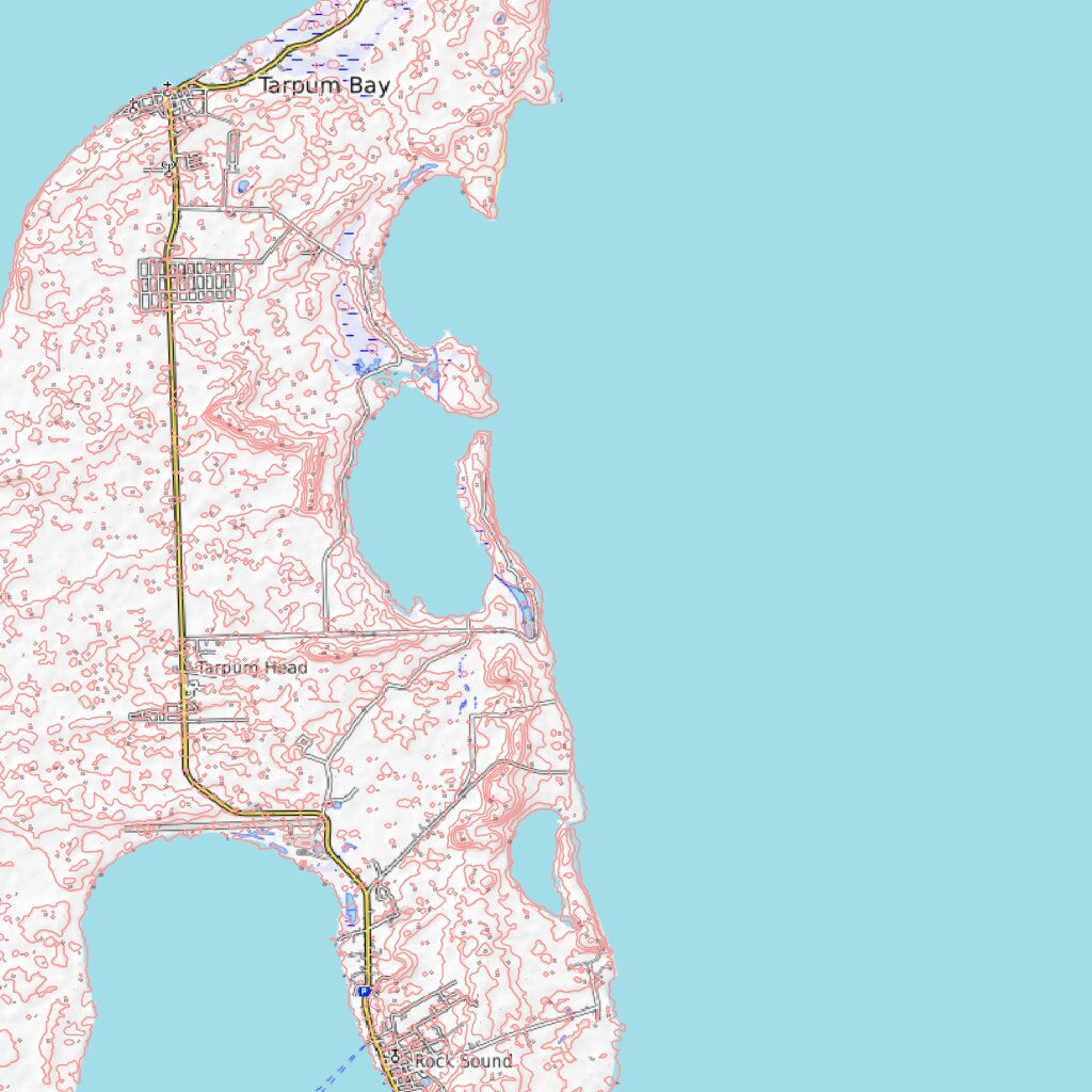 South Eleuthera Topographic Map by Bahama Atlas | Avenza Maps