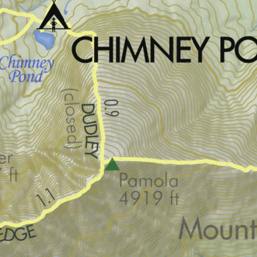 Baxter Park-Katahdin Map by Baxter State Park | Avenza Maps