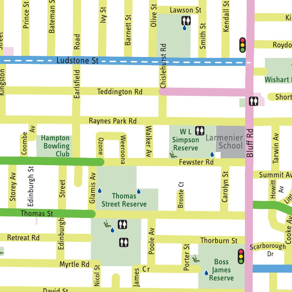 Bayside cycling guide Map by Bayside City Council | Avenza Maps
