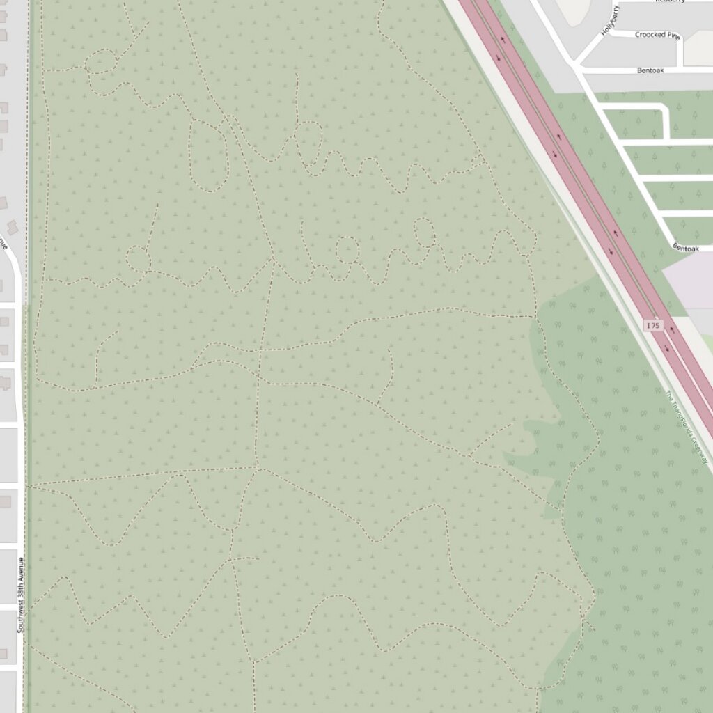 Cross Florida Greenway Equestrian Trails Map (Land Bridge Trailhead to ...