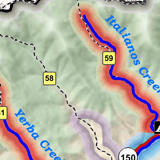 Rio Hondo River, New Mexico Map by Bell Geographic | Avenza Maps