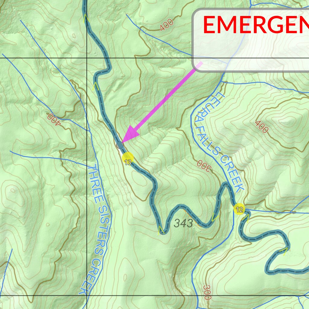 HOKA Ultra-Trail Australia by UTMB 22km 2025 Map by Bender Maps ...