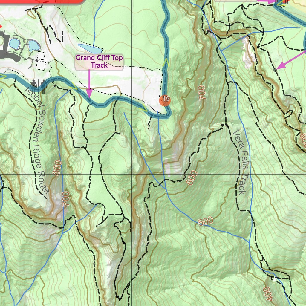 HOKA Ultra-Trail Australia by UTMB 50km 2025 Map by Bender Maps ...
