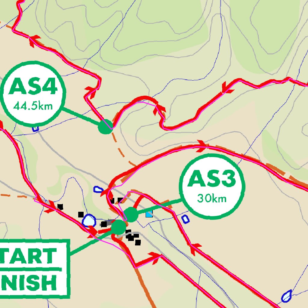 Pilliga Ultra 2025 50 KM Map by Bender Maps | Avenza Maps