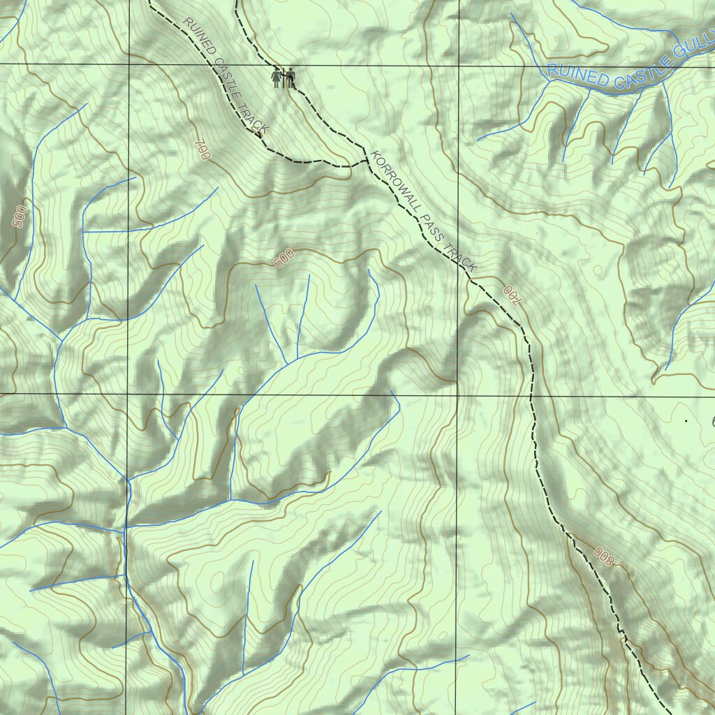 Ultra-Trail Australia 100km 2024 Map by Bender Maps | Avenza Maps