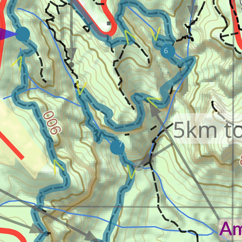 Ultra-Trail Australia 11km 2024 Map by Bender Maps | Avenza Maps