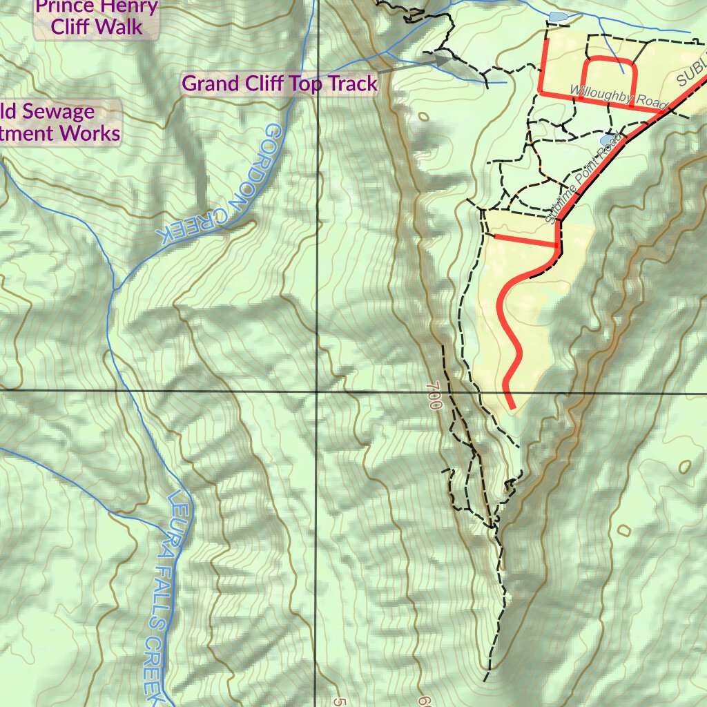 Ultra-Trail Australia 22km 2024 Map by Bender Maps | Avenza Maps