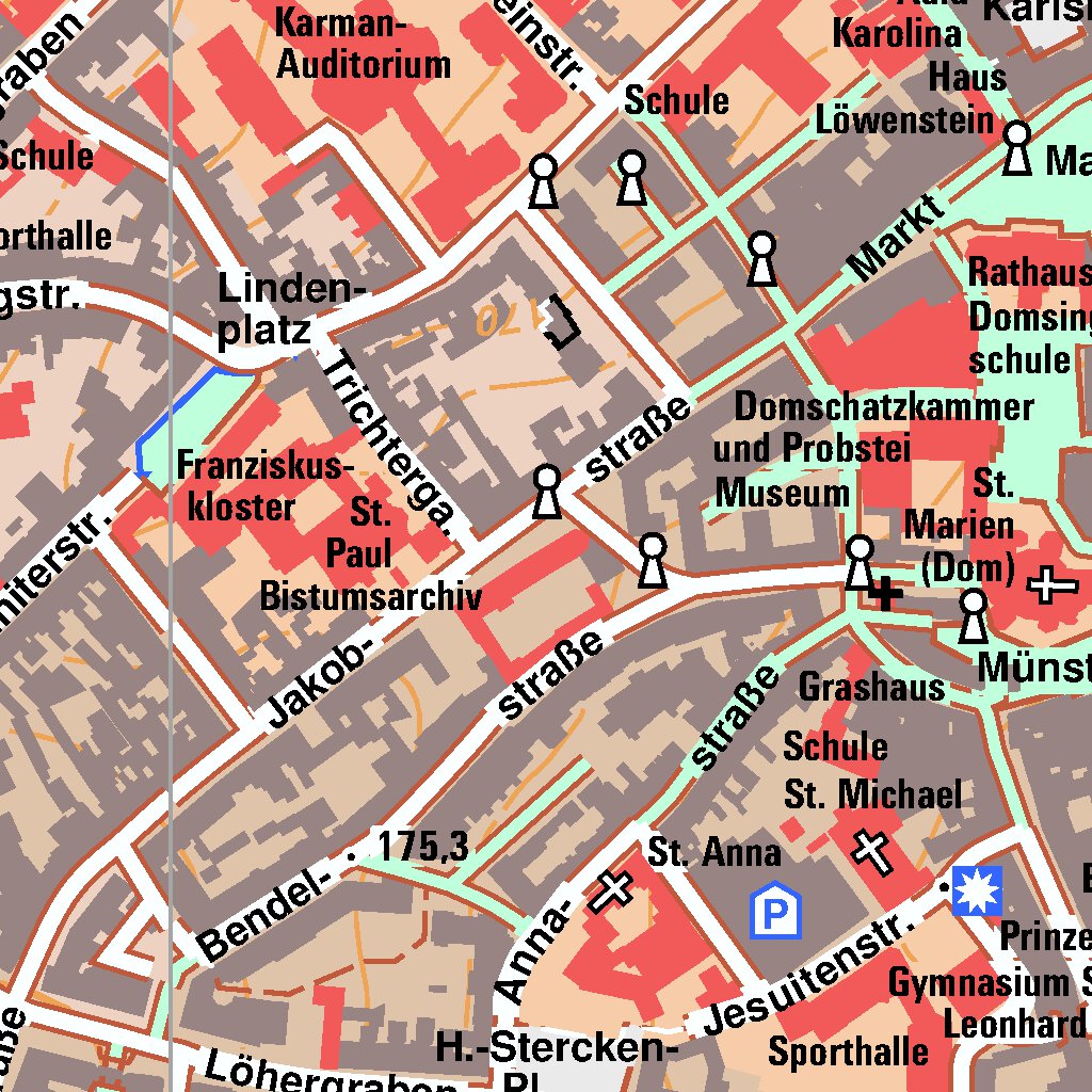 Aachen 1 (1:10,000) Map by Bezirksregierung Koln | Avenza Maps