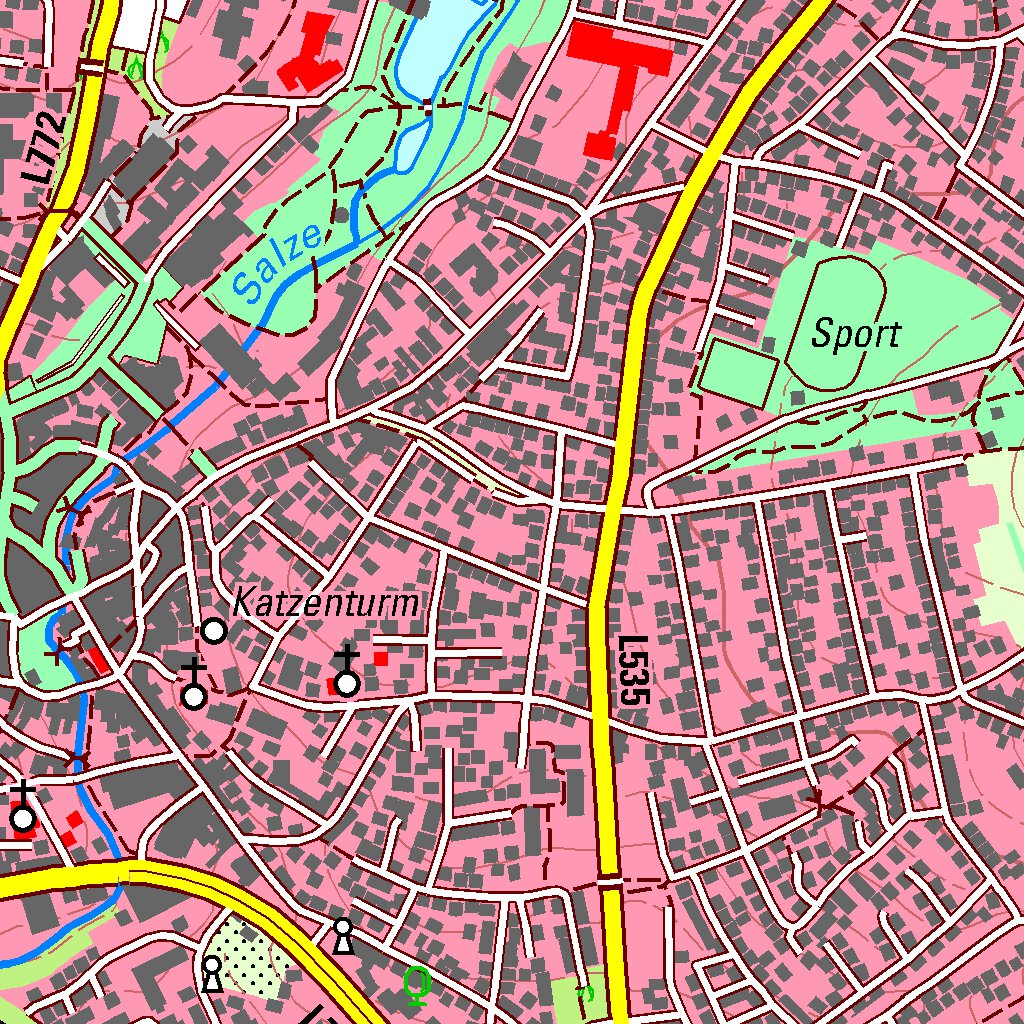 Bad Salzuflen 1 (1:25,000) Map by Bezirksregierung Koln | Avenza Maps
