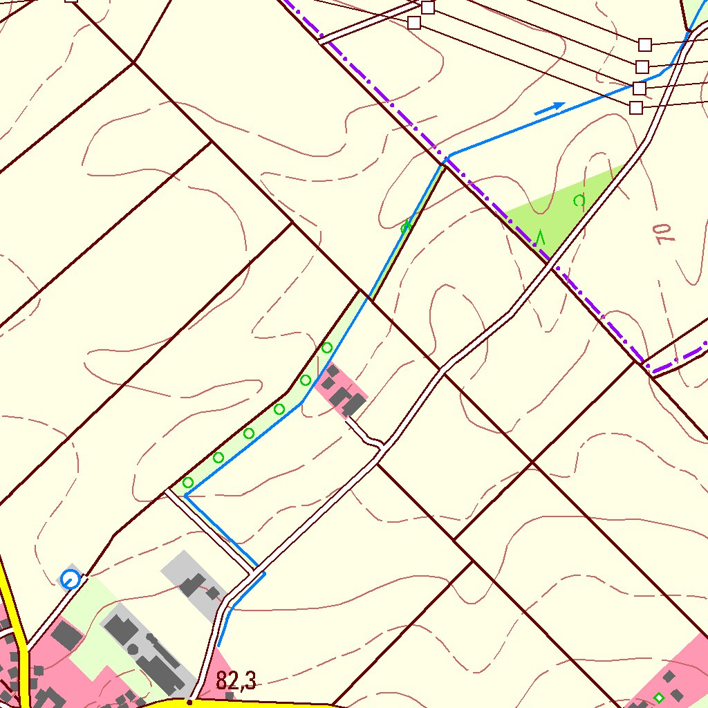 Bergheim 1 (1:25,000) Map by Bezirksregierung Koln | Avenza Maps
