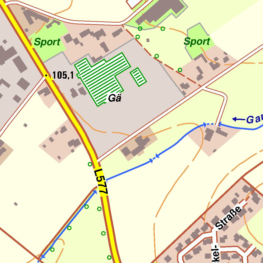 Billerbeck 5 (1:10,000) Map by Bezirksregierung Koln | Avenza Maps