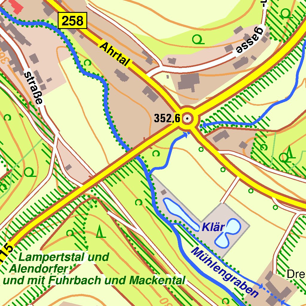 Blankenheim 18 (1:10,000) Map by Bezirksregierung Koln | Avenza Maps