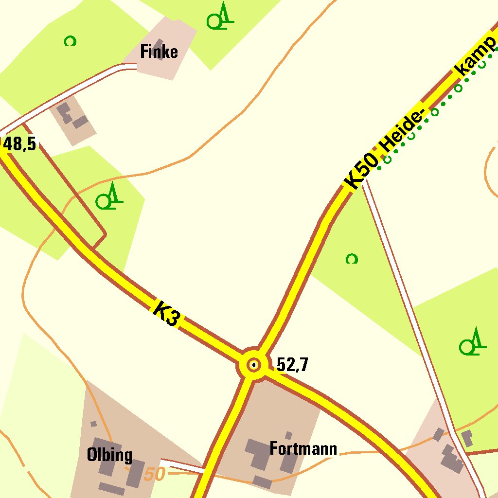 Borken 4 (1:10,000) Map by Bezirksregierung Koln | Avenza Maps