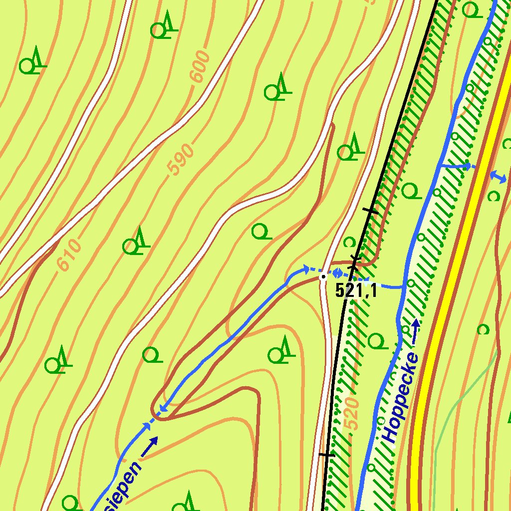 Brilon 11 (1:10,000) Map by Bezirksregierung Koln | Avenza Maps