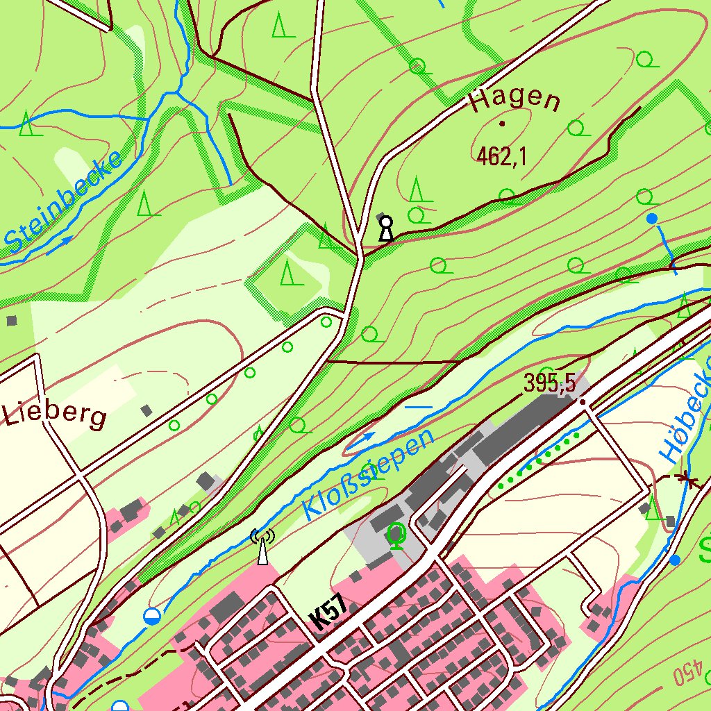 Brilon 5 (1:25,000) Map by Bezirksregierung Koln | Avenza Maps