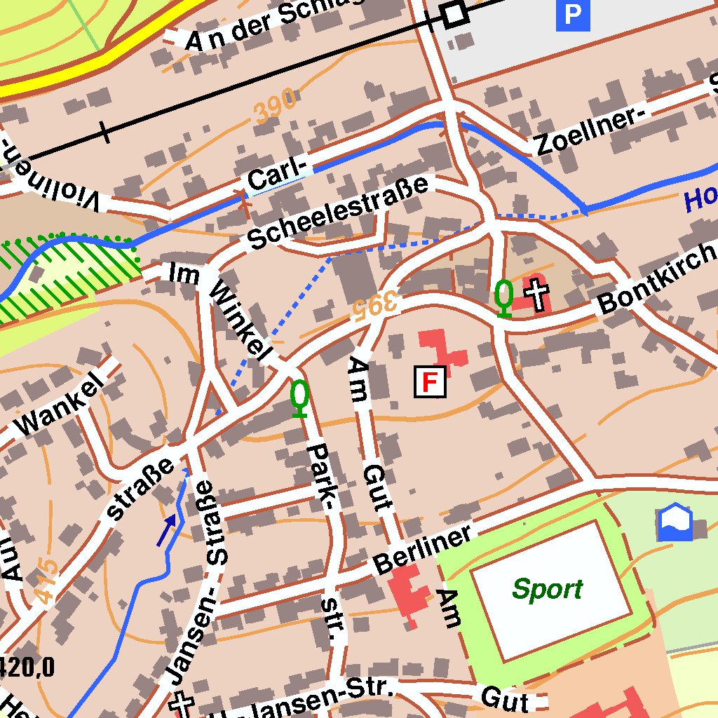 Brilon 6 (1:10,000) Map by Bezirksregierung Koln | Avenza Maps