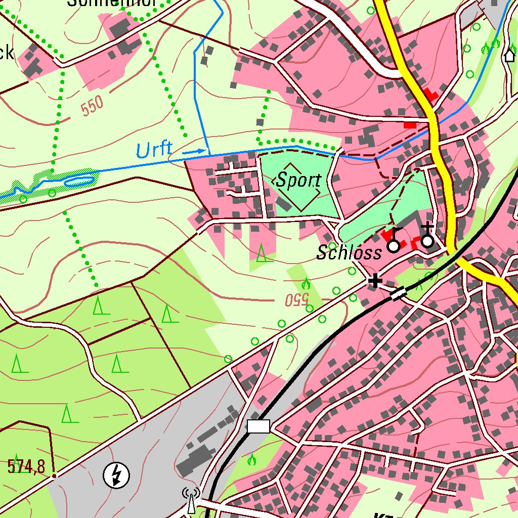 Dahlem 1 (1:25,000) Map by Bezirksregierung Koln | Avenza Maps