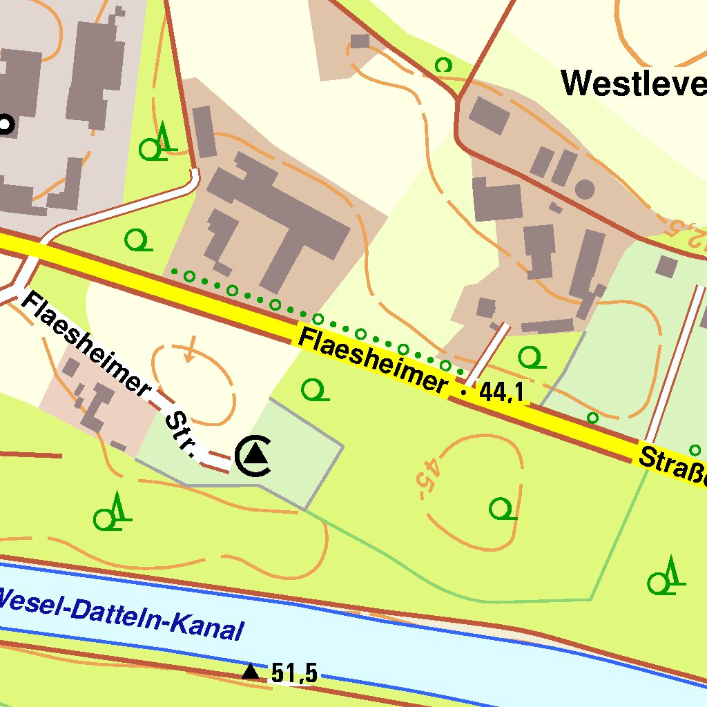 Datteln 2 (1:10,000) Map by Bezirksregierung Koln | Avenza Maps