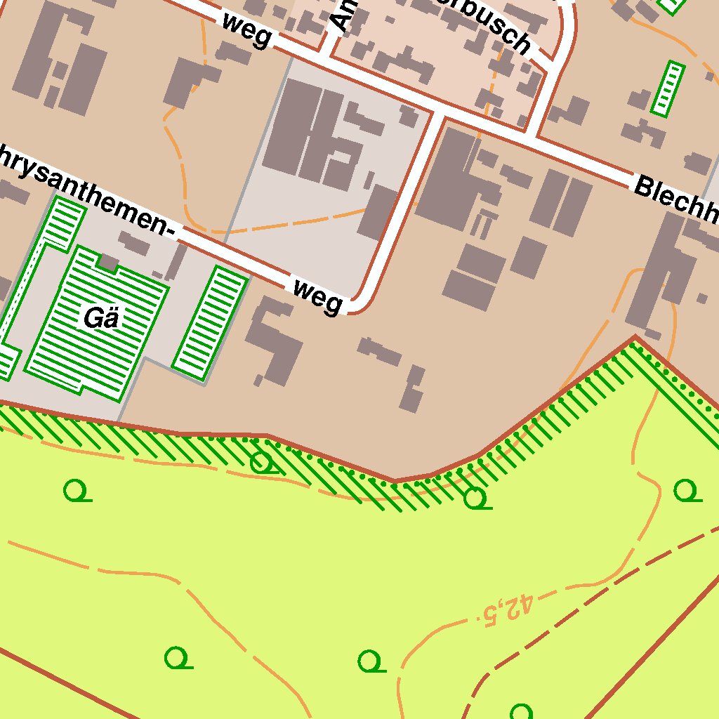 Dormagen 3 (1:10,000) Map by Bezirksregierung Koln | Avenza Maps
