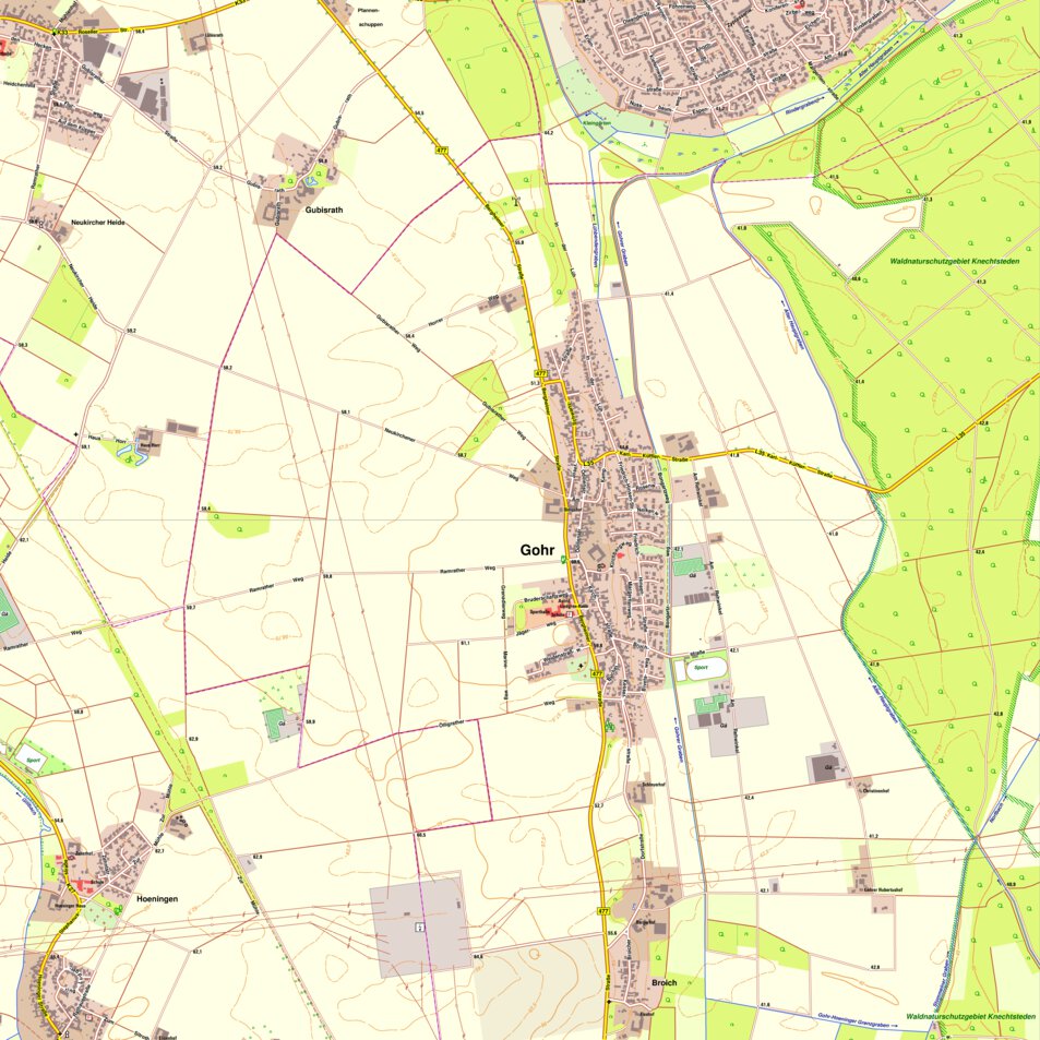 Dormagen 5 (1:10,000) Map by Bezirksregierung Koln | Avenza Maps