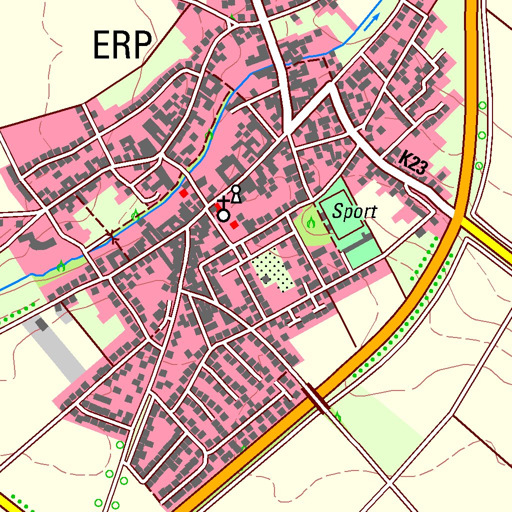 Erftstadt (1:25,000) Map by Bezirksregierung Koln | Avenza Maps