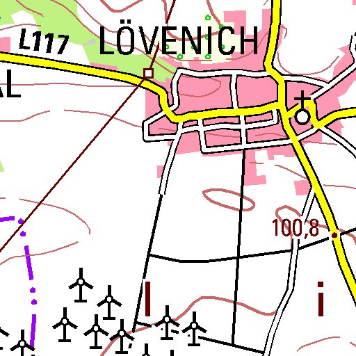 Erkelenz (1:100,000) Map by Bezirksregierung Koln | Avenza Maps