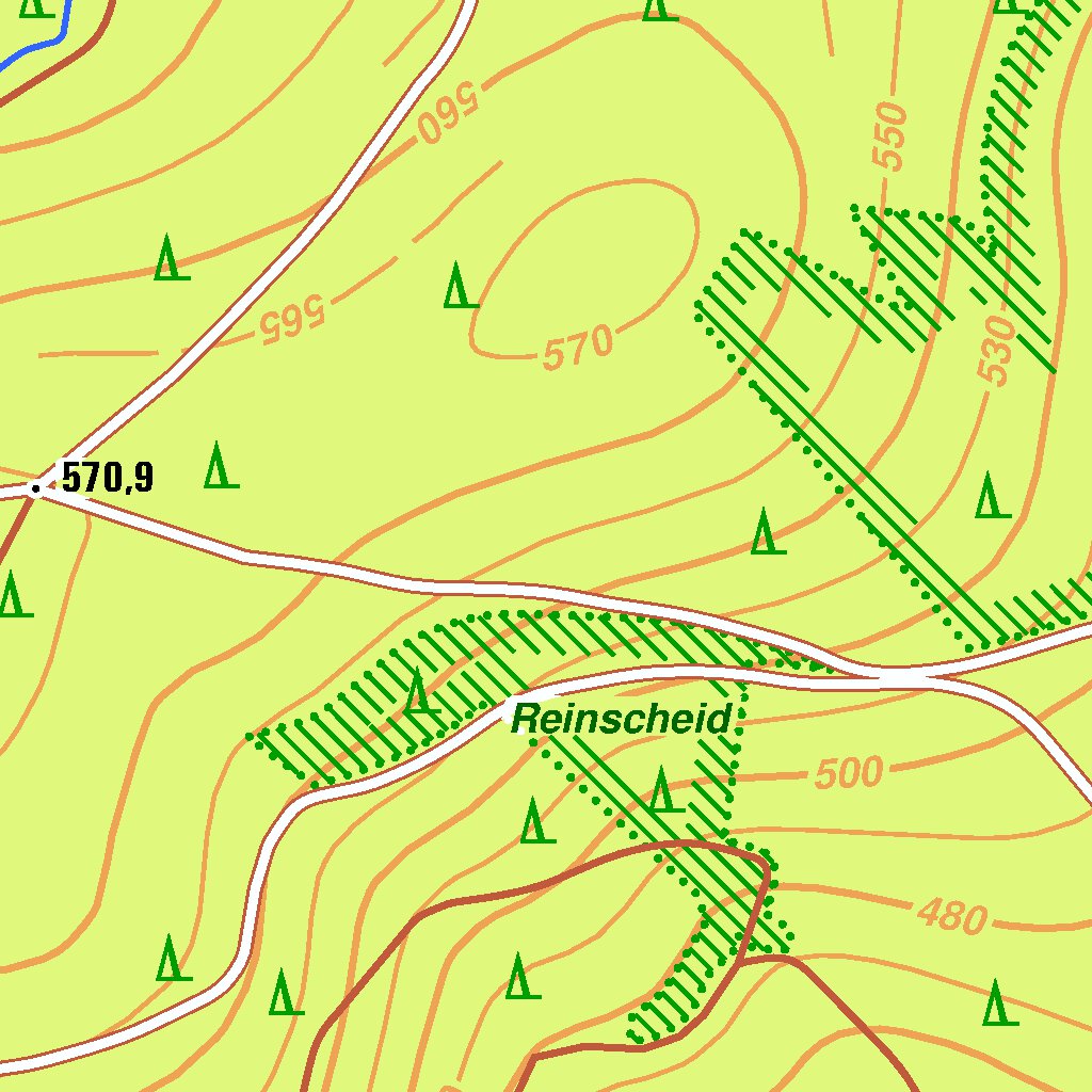 Eslohe (Sauerland) 5 (1:10,000) Map by Bezirksregierung Koln | Avenza Maps