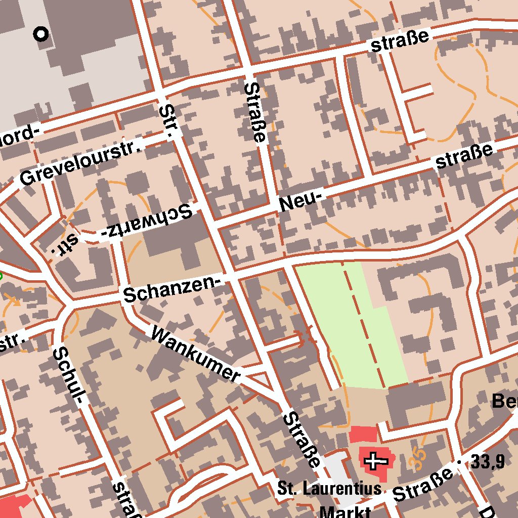 Grefrath 1 (1:10,000) Map by Bezirksregierung Koln | Avenza Maps