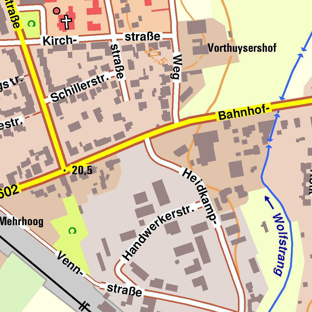 Hamminkeln 6 (1:10,000) Map by Bezirksregierung Koln | Avenza Maps