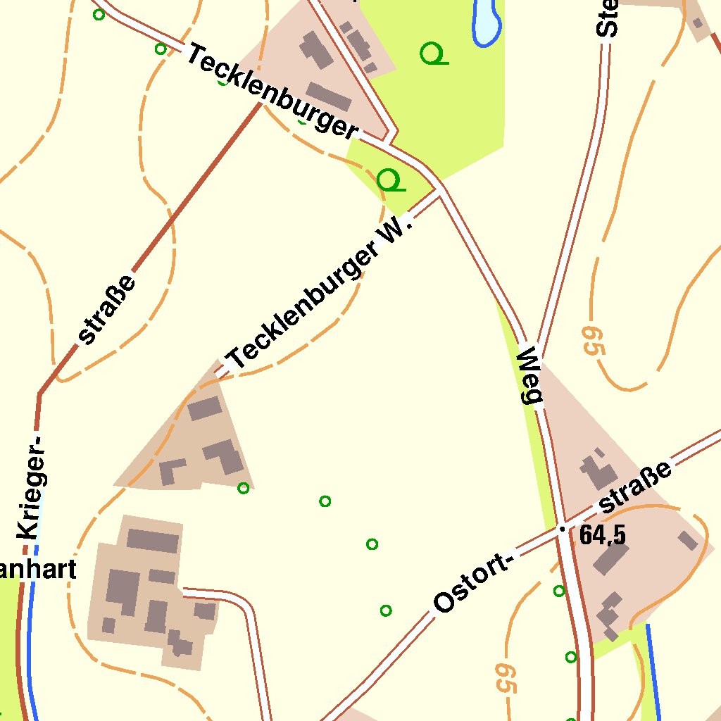 Harsewinkel 1 (1:10,000) Map by Bezirksregierung Koln | Avenza Maps