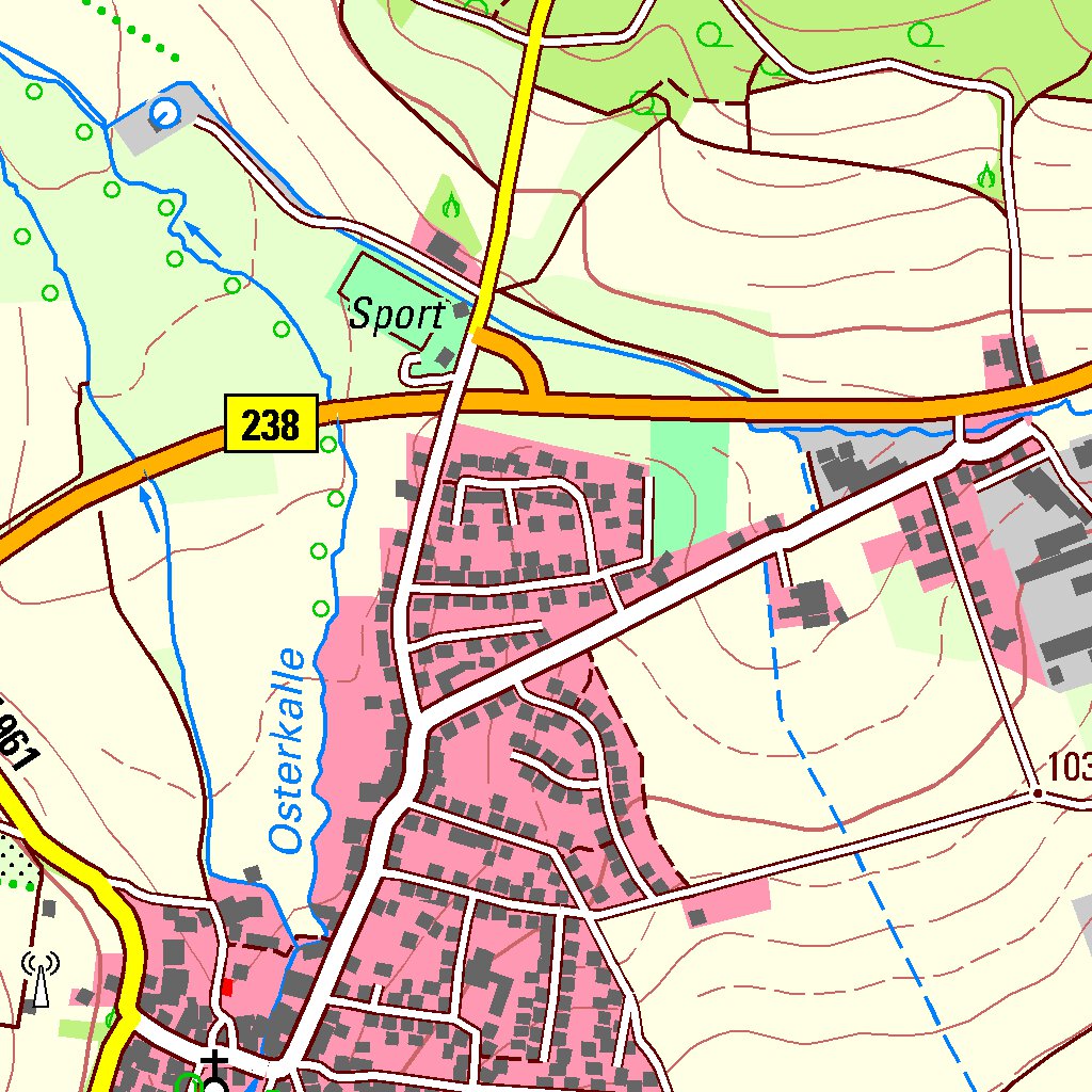 Kalletal 2 (1:25,000) Map by Bezirksregierung Koln | Avenza Maps