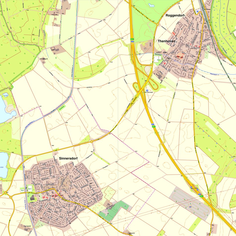 Köln 11 (1:10,000) Map by Bezirksregierung Koln | Avenza Maps