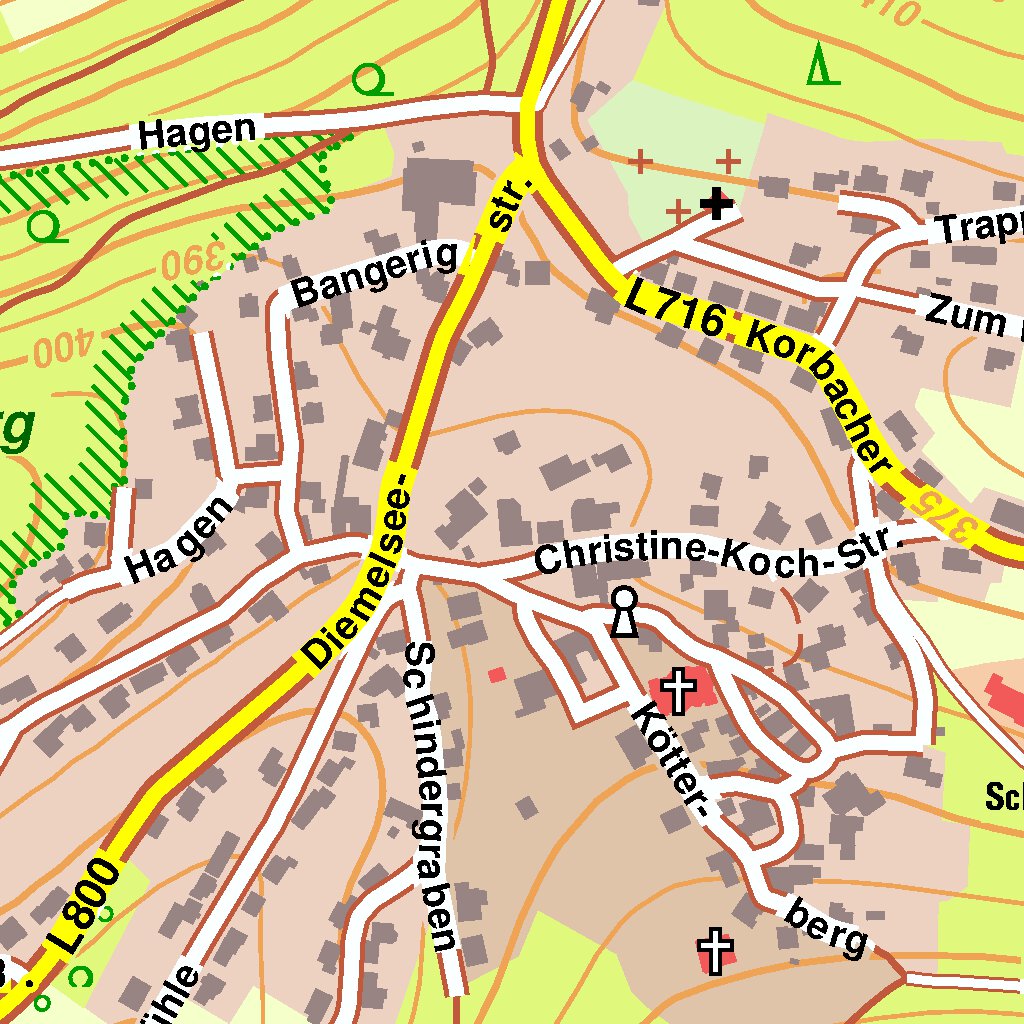 Marsberg 1 (1:10,000) Map by Bezirksregierung Koln | Avenza Maps