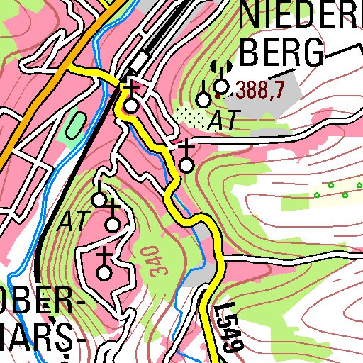 Marsberg 1 (1:100,000) Map by Bezirksregierung Koln | Avenza Maps