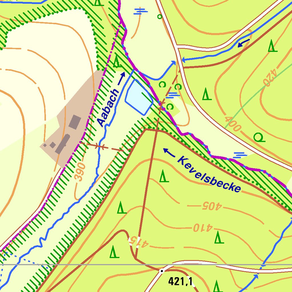 Marsberg 10 (1:10,000) Map by Bezirksregierung Koln | Avenza Maps