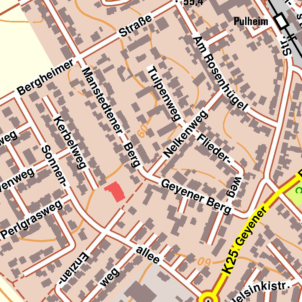 Pulheim 1 (1:10,000) Map by Bezirksregierung Koln | Avenza Maps