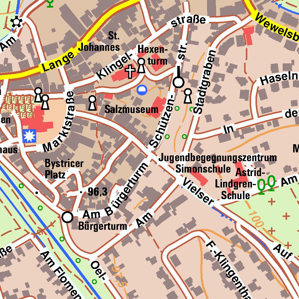 Salzkotten 7 (1:10,000) Map by Bezirksregierung Koln | Avenza Maps