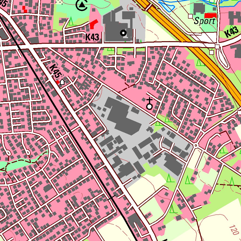 Schloß Holte-Stukenbrock (1:25,000) Map by Bezirksregierung Koln ...