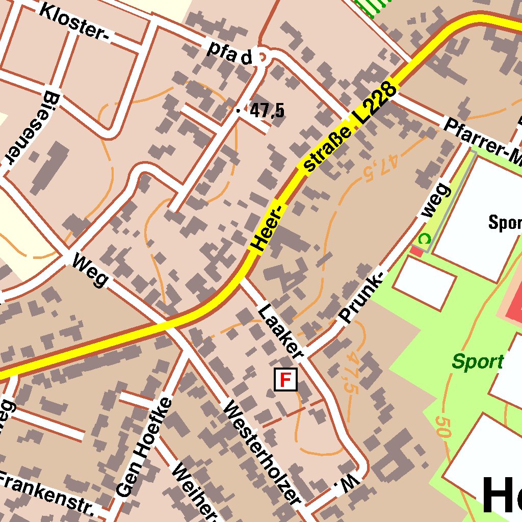 Selfkant 1 (1:10,000) Map by Bezirksregierung Koln | Avenza Maps