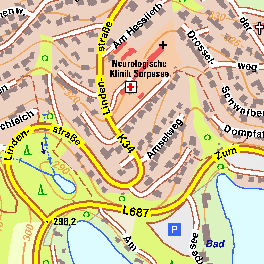 Sundern (Sauerland) 7 (1:10,000) Map by Bezirksregierung Koln | Avenza Maps