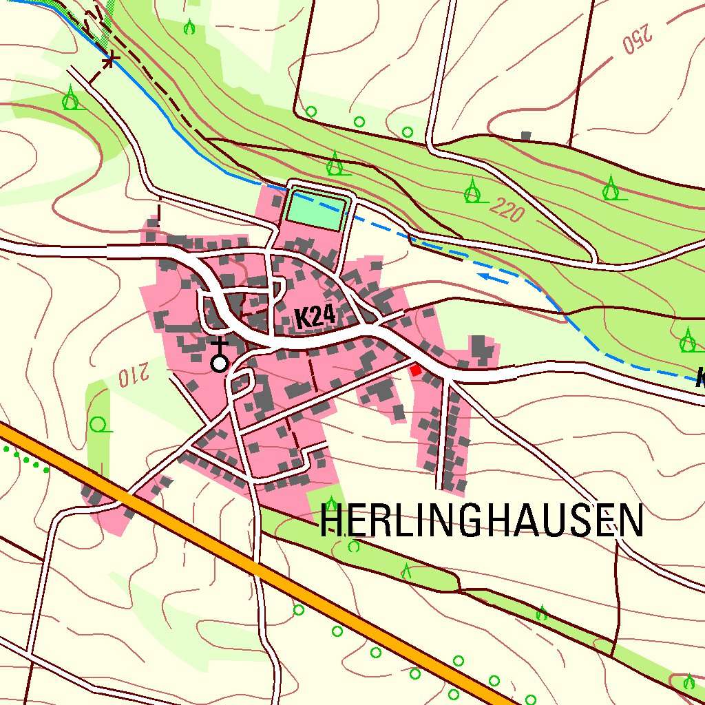 Warburg 3 (1:25,000) Map by Bezirksregierung Koln | Avenza Maps